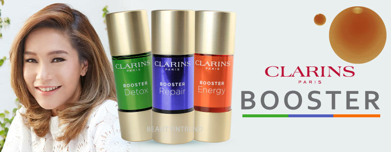 Clarins Booster 3 สูตรจากคาแรงค์ Boos ผิวให้แข็งแรง