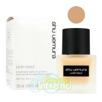 เครื่องสำอาง Shu Uemura Unlimited Breathable Lasting Foundation SPF 24 PA+++ # 654 Medium Shell